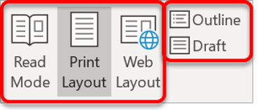 Word Document Views and why Outline View is so awesome